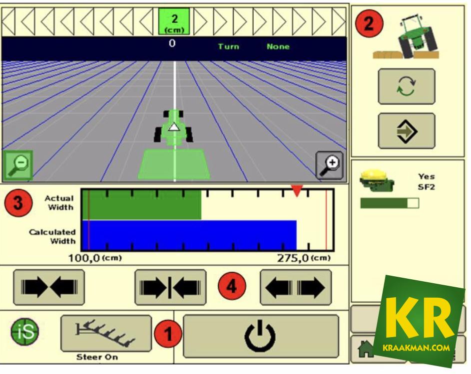 John Deere GPS, iSteer / ploegbesturing Isteer ploegbesturing (WOL ...