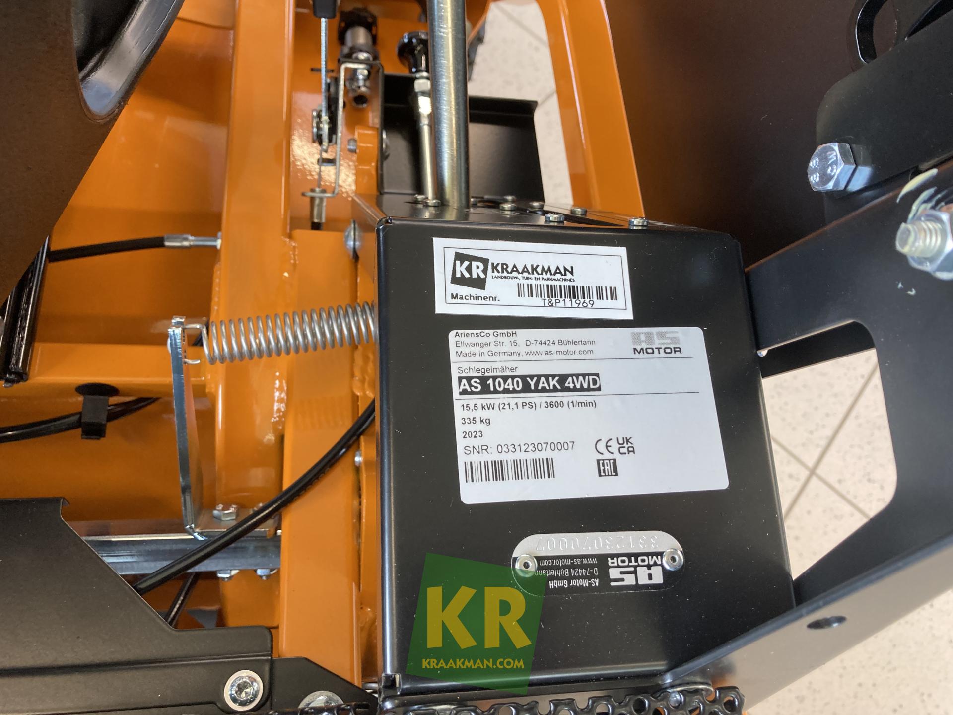 AS Motor Professionele zitmaaier / tuintrekker 1040 YAK 4WD (HG) #28781 ...
