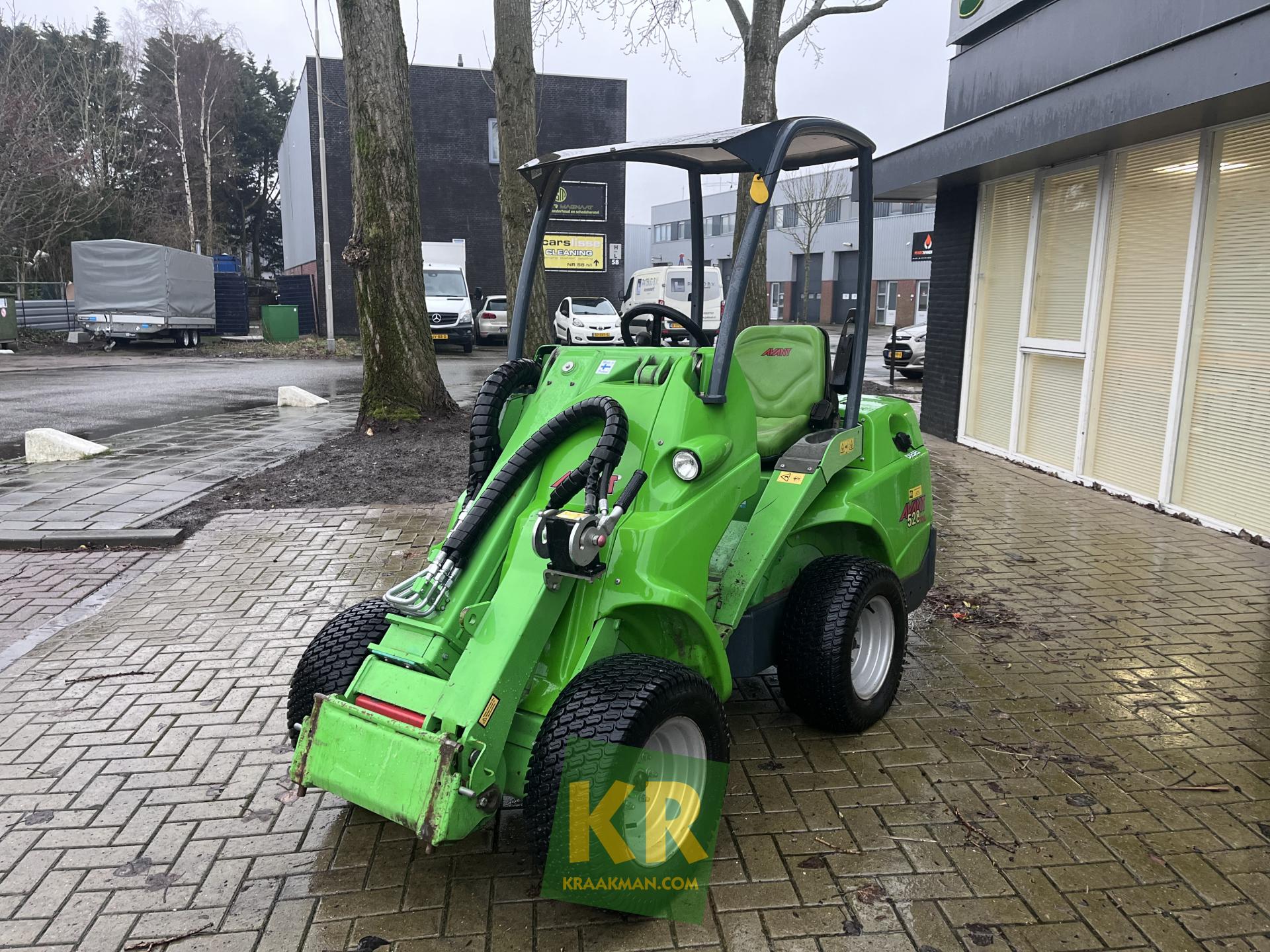 Avant Kniklader / Minishovel 528 TDL (RL) #30588 - Kraakman